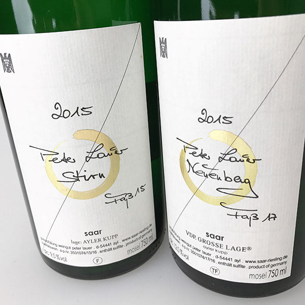 Lauer Finale: 2015 Lauer Stirn and Neuenberg – Crush Wine & Spirits